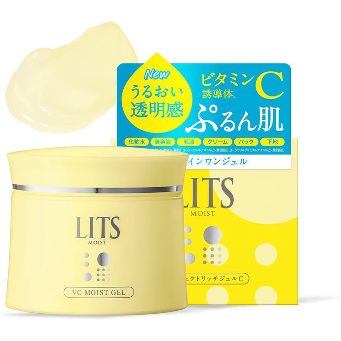 LITS Moist Perfect Rich Gel C - All-in-One Gel with Vitamin C (90g) (N – WABI-SABI STORE