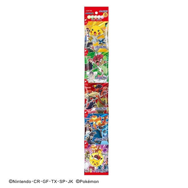 Lotte Pokémon Ramune 5-pack Candy (1 Bag) | Assorted Flavors – WABI ...