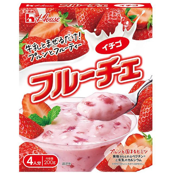 House Foods Fruche Strawberry 200g | Fruity Dessert Mix – WABI-SABI STORE