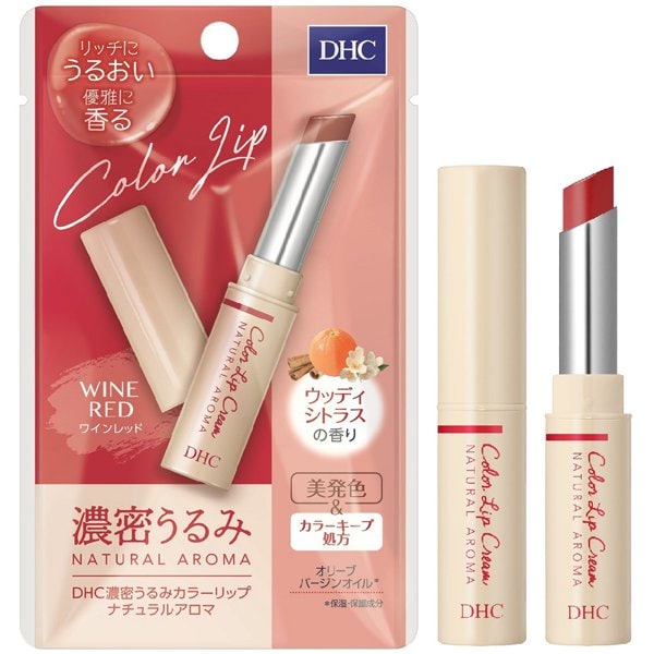 DHC Rich Moisture Color Lip Cream Natural Aroma | Tinted Moisturizing ...