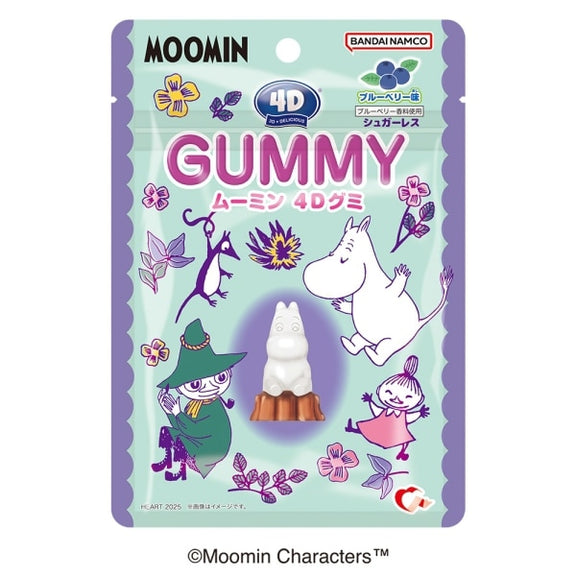 Moomin 4D Gummy 38g | Blueberry 3D Moomin Candy by HEART – WABI-SABI STORE