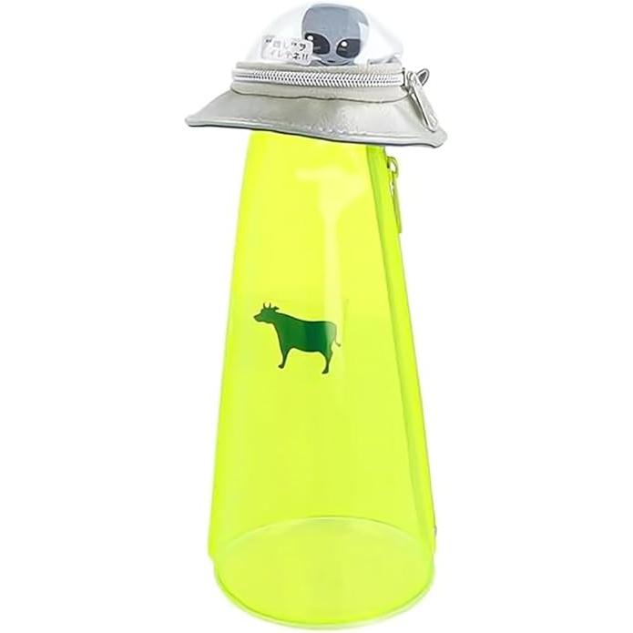 Sun-Star UFO Pencil Case – Unidentified Flying Cow Occult Design – WABI ...