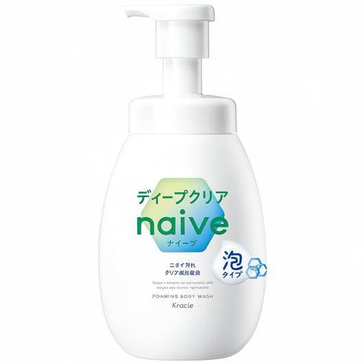 Naive Foam Body Soap Deep Clear | WABISABI Store – WABI-SABI STORE