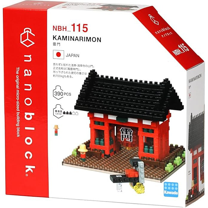 Nanoblock - Sensoji Temple's Kaminarimon – WABI-SABI STORE
