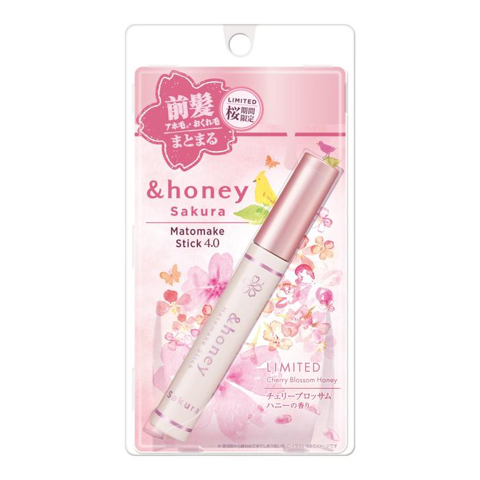 &honey Matomake Stick Sakura 2025 Limited Edition – Cherry Blossom Honey Scented Styling Gel ...