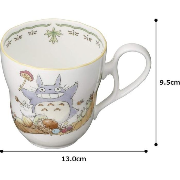 Noritake My Neighbor Totoro Mug – 375 ml | Porcelain Totoro fall leaf ...