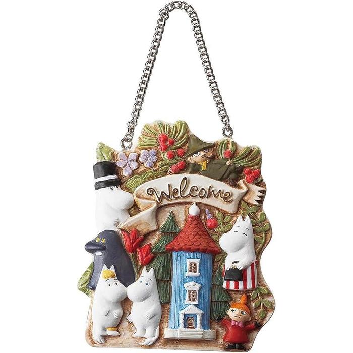 Moomin Welcome Board Moomin & Friends Hanging Door Sign – WABI-SABI STORE