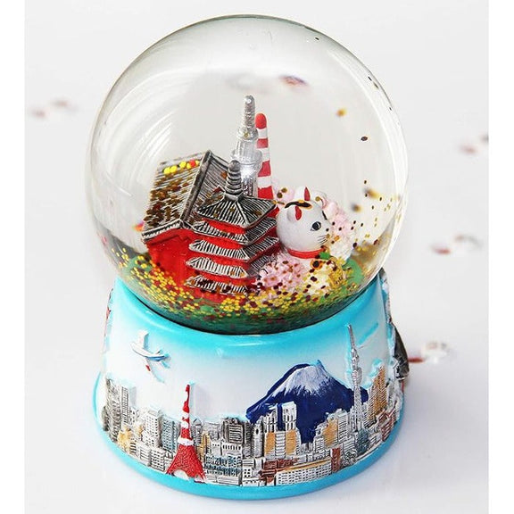Tokyo Souvenir Snow Globe – Iconic Japanese Landmarks – WABI-SABI STORE