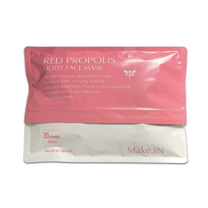 RED PROPOLIS MOIST FACE MASK Moisturizing sheet masks with propolis ex ...